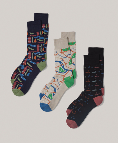 Men’s Premium Crew Socks 3-pack made with Organic Cotton | Pact
