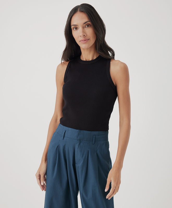 Women’s Favorite Rib Racerback Tank made with Organic Cotton | Pact